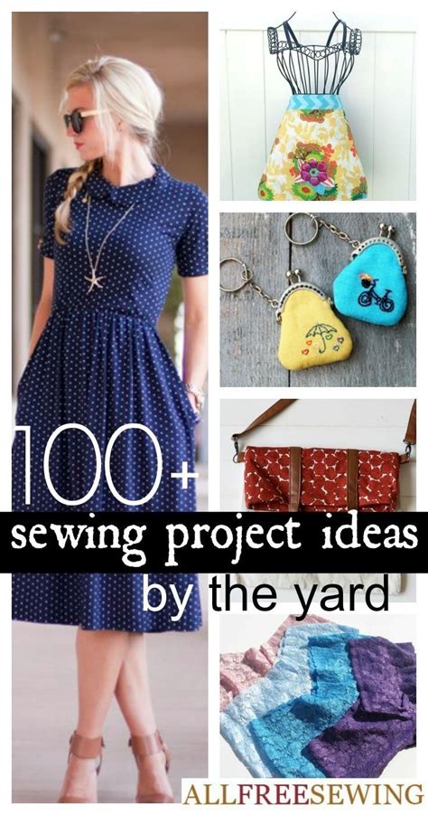 100 Sewing Projects By The Yard Sewing Projects Clothes Diy Sewing