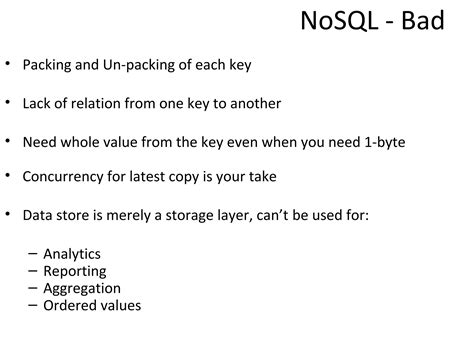 Sql Nosql Bigdata In Data Architecture Ppt