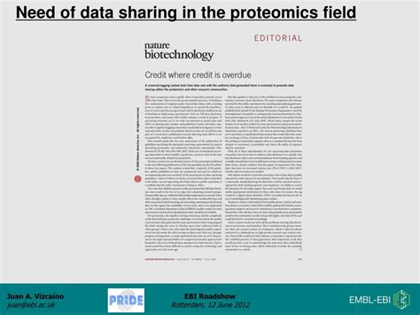 Ppt Proteomics Repositories Powerpoint Presentation Free Download