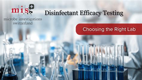 Disinfectant Efficacy Testing Services Choosing The Right Lab