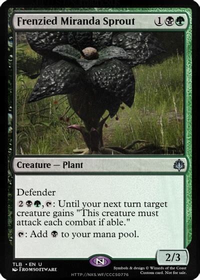 Mtgnexus Frenzied Miranda Sprout