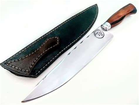 Tf Faca Artesanal Inox 10 Polegadas Templo Das Facas