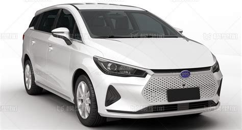 2022款比亚迪e6 Byd模型 越野车 Suv模型库 3ds Max Max 模型下载 Cg模型网