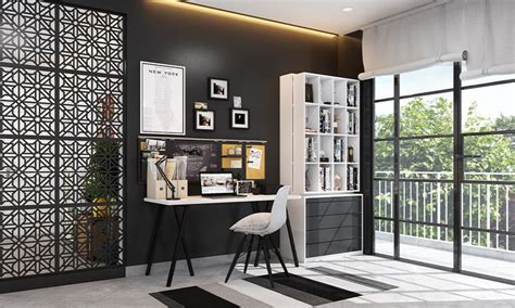 Stunning Modern Computer Table Designs DesignCafe Computer Table Design Study Room Design