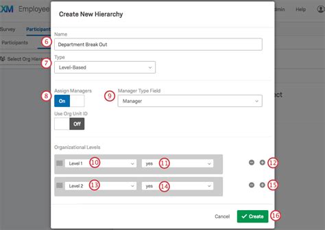 Generating A Level Based Hierarchy Ee
