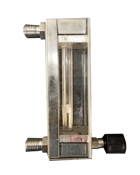 Glass Tube Rotameter For Acetone Flow Meter Range 0 To 4 Lph