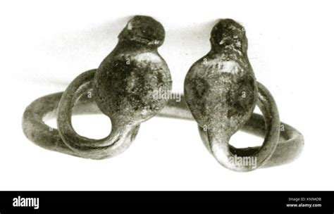 This Ancient Egyptian Bracelet With Two Uraei Depicts Cobra Symbols