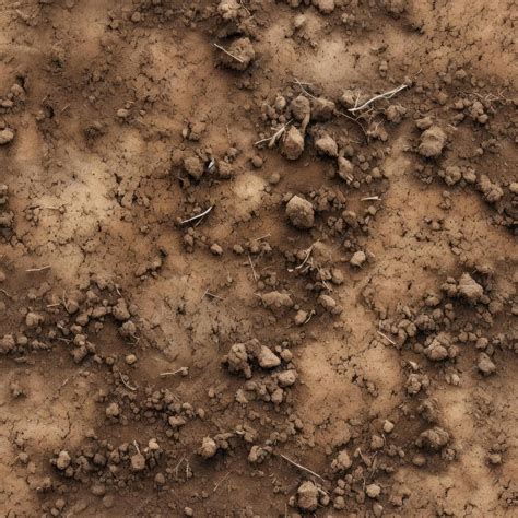 Premium Ai Image Seamless Soil Texture