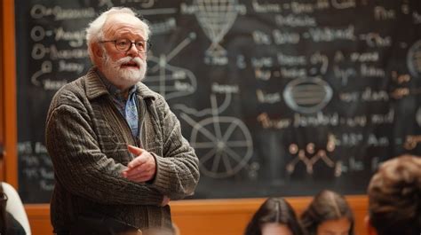 Free Professor Giving Lecture Image Professor Lecture Education