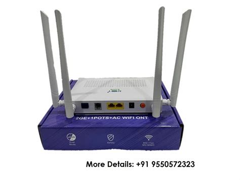 Dual Band Netlink Hg323dac Gpon Ont Router Wpa Psk At ₹ 2250 Piece In Hyderabad