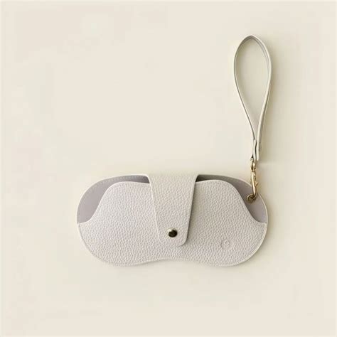 Soft Leather Sunglasses Bag Glasses Bag Glasses Case With Wristband