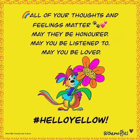 Hello Yellow Welcome To The World Of The Moffles