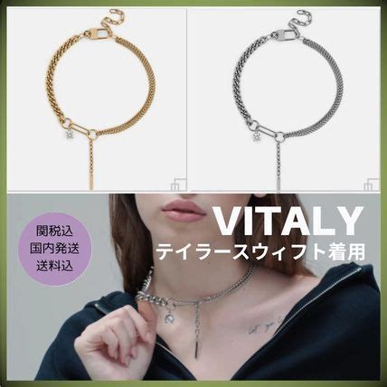 【vitaly】shimmer チェーンネックレス テイラースウィフト着用 Vitalyネックレス・チョーカー 118673630【buyma】