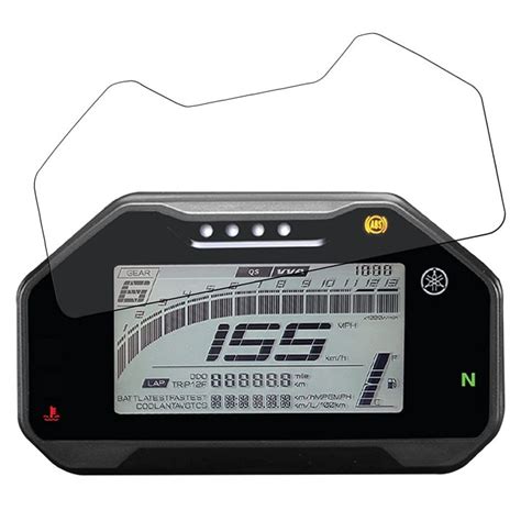 Bike Speedometer Screen Protector Scratch Guard Compatible For Yamaha