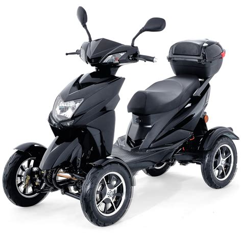 Kffkff Sturdy 4 Wheel Electric Scooters For Adults And Elderly 450lbs