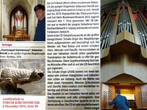 Sebastian Heindl Organist