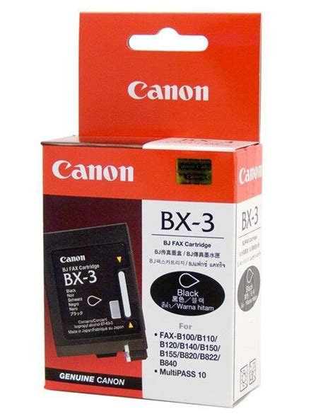 Original Canon Bx 3 Fax B100 B110 B115 B120 B140 B150 B155 B820 B822