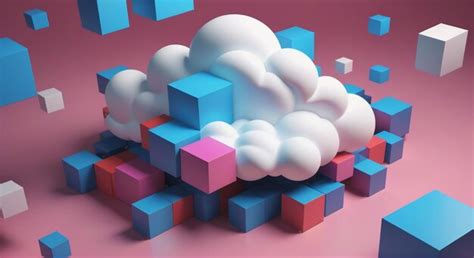Premium Photo Cloudscape Symphony Abstract 3d Image Of Cloud