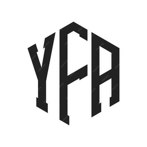 Premium Vector Yfa Logo Design Initial Letter Yfa Monogram Logo Using