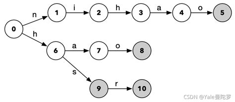 Aho Corasic多模匹配算法的学习、理解和应用（python环境下）ahocorasickautomaton Csdn博客