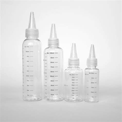 Clear Measuring Bottles 30ml60ml100ml110ml E Liquid Storage