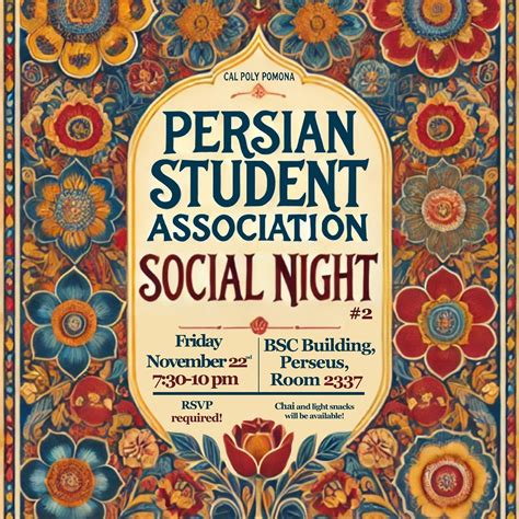 Persian Student Association At Cal Poly Pomona Cpppsa • Instagram