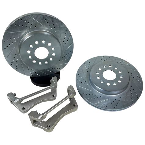 Baer Ram 1500 Big Claw Slotted Drilled Rotors Fasthemis