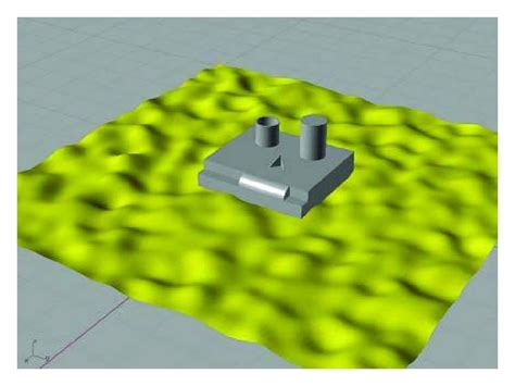 The Geometrical Model Of A Slicy Like Target Above A Gaussian Rough Download Scientific Diagram