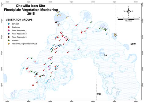 Spatial Distribution And Vegetation Communities Of The 92 Survey Sites