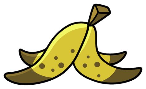 Slip On Banana Peel Art