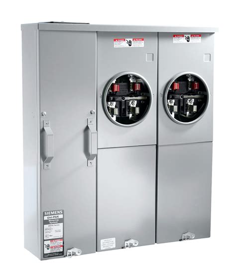 Siemens Wepk2211 200 Amp 2 Gang Meter Uni Pak 2 Meter Position Euserc Buyrite Electric