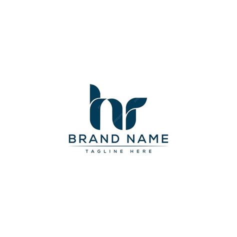 Premium Vector Hr Logo Design Template Vector Graphic Branding Element
