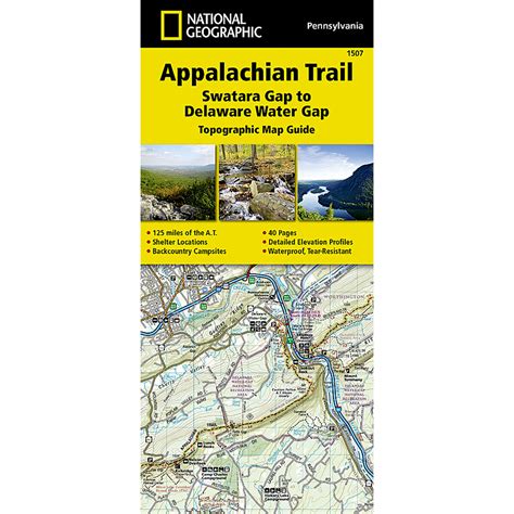 Appalachian Trail Map Swatara Gap To Delaware Water Gap [pa