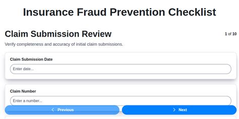Insurance Fraud Prevention Checklist Your Step By Step Guide