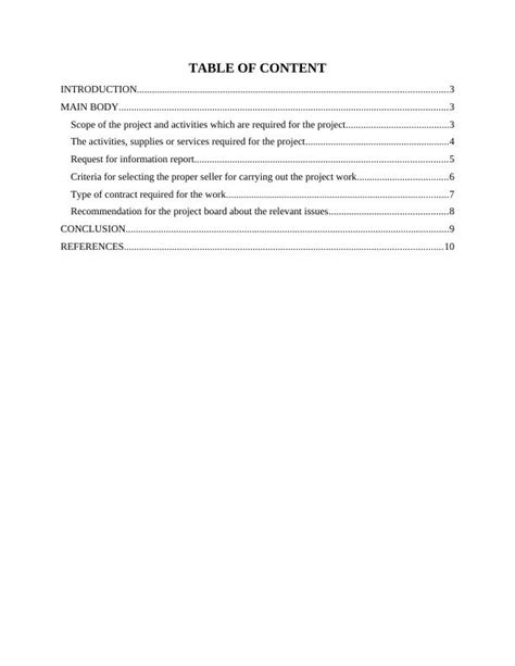 Procurement Case Study Assignment Desklib