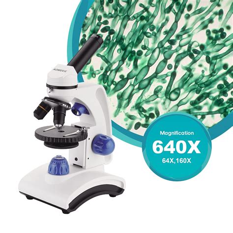Aomekie Biological Microscope 64 640x Compound Mon Grandado