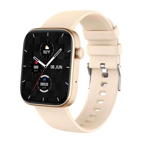 Colmi P71 Calling Smartwatch Gold Color And Black Color