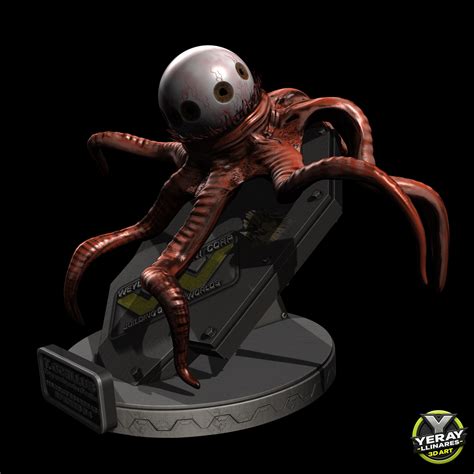 👽 T Ocellus Specimen Alien Earth・ Stl File For 3d Printing・cults