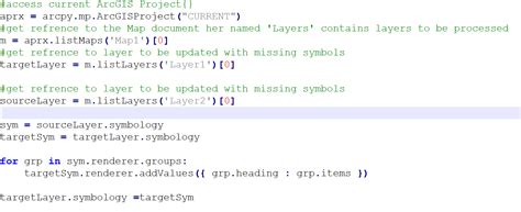 solved how to append symbol classes from two layers into esri