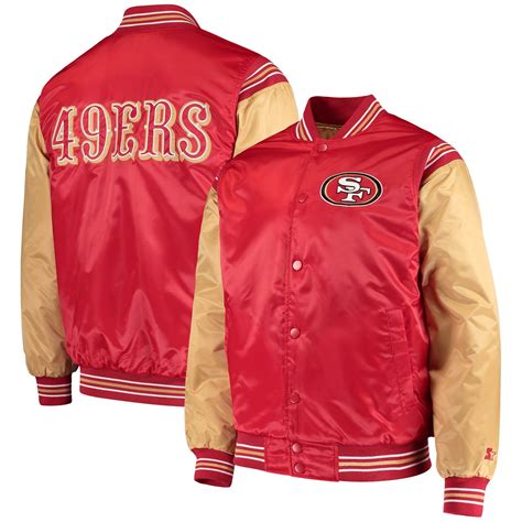 San Francisco 49ers Gold Jackets For Men