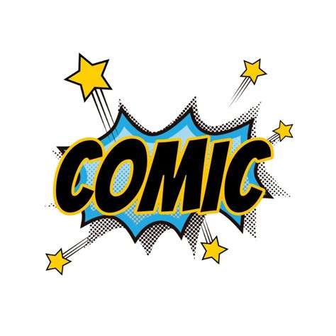 Comic Art Logo Template Postermywall