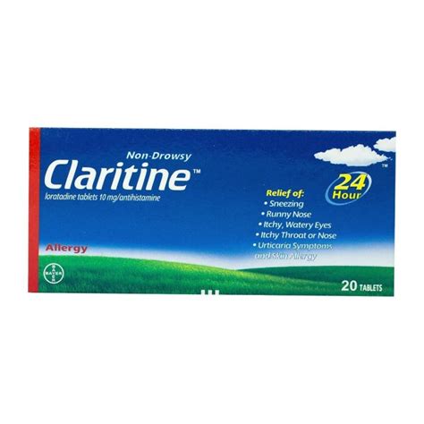 Claritine 10 Mg 20 Tablets Tdawi Uae