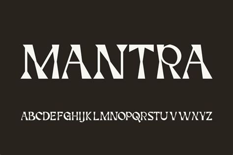 Premium Vector Vintage Classic Typeface Design Font Vector