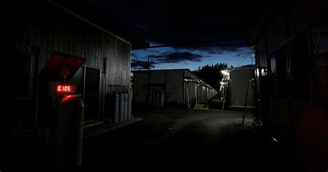 A Geiger Counter Measuring A Radiation Level Of 0 106 Microsievert Per Hour At A Temporary