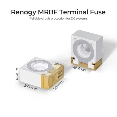 Renogy Mrbf Terminal Fuses With Warranty Coverage