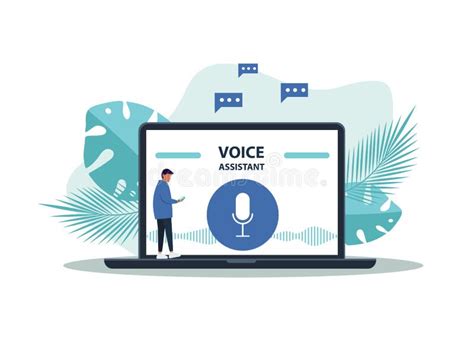 Ai Voice Assistant Speech Driven Modern User Interface Business