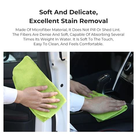 16x16 Inch Microfiber Car Cleaning Cloth 30x30 Car Wash Towel Warp