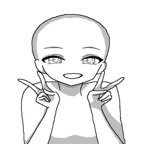 Anime Girl With Knife Base