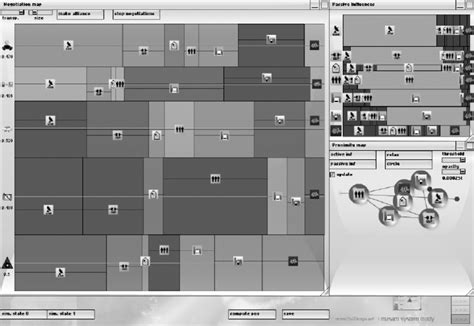 Negotiation Map Together With Passive Influence Map And Proximity Map