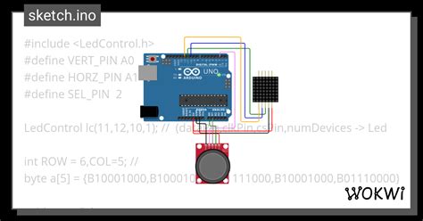 Ledmatrix Wokwi Esp32 Stm32 Arduino Simulator